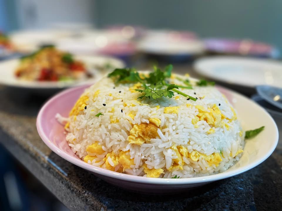 Egg Fried Jasmine Rice With Spring Onion Recipe - yhangry