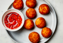 Saffron Arancini And Chilli Sauce Recipe - yhangry