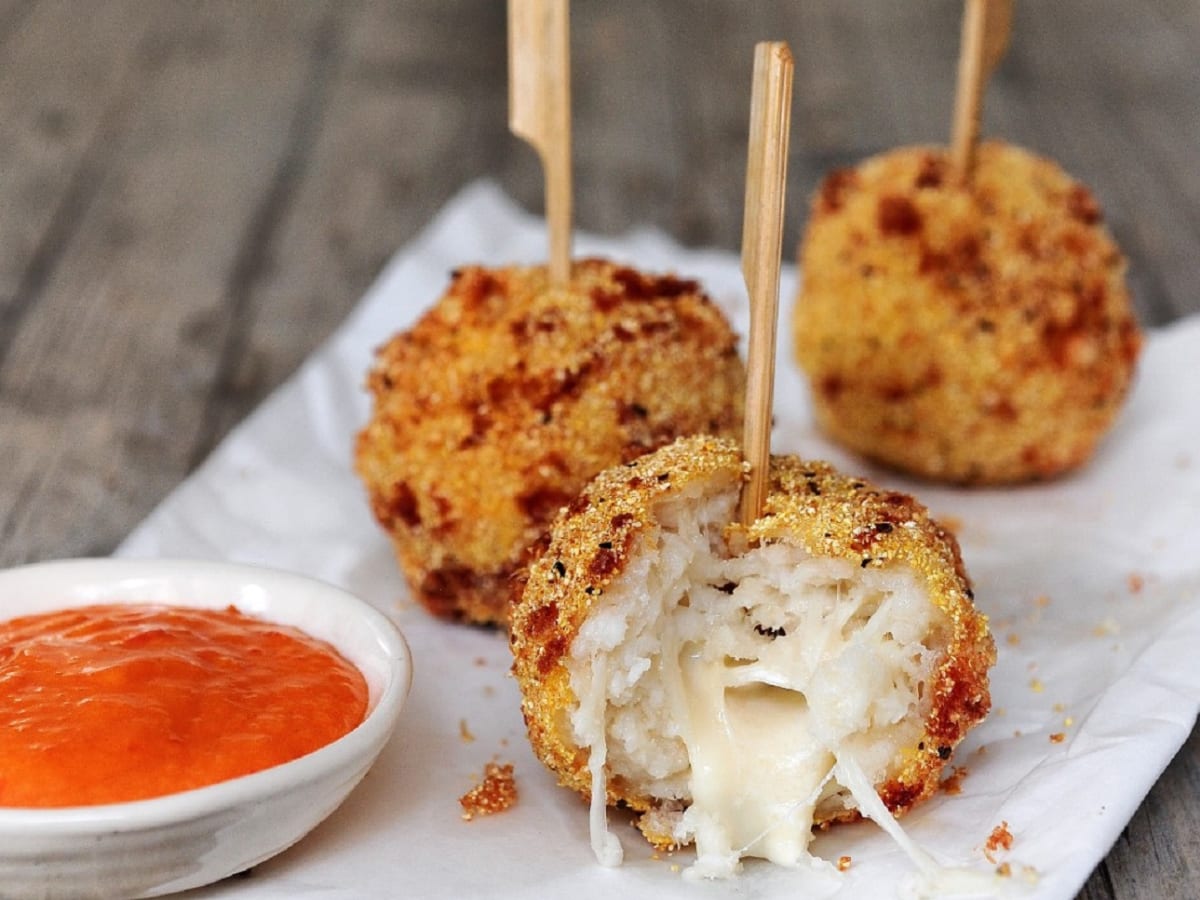 Mushroom And Sun Dried Tomato Arancini (V) Recipe - yhangry