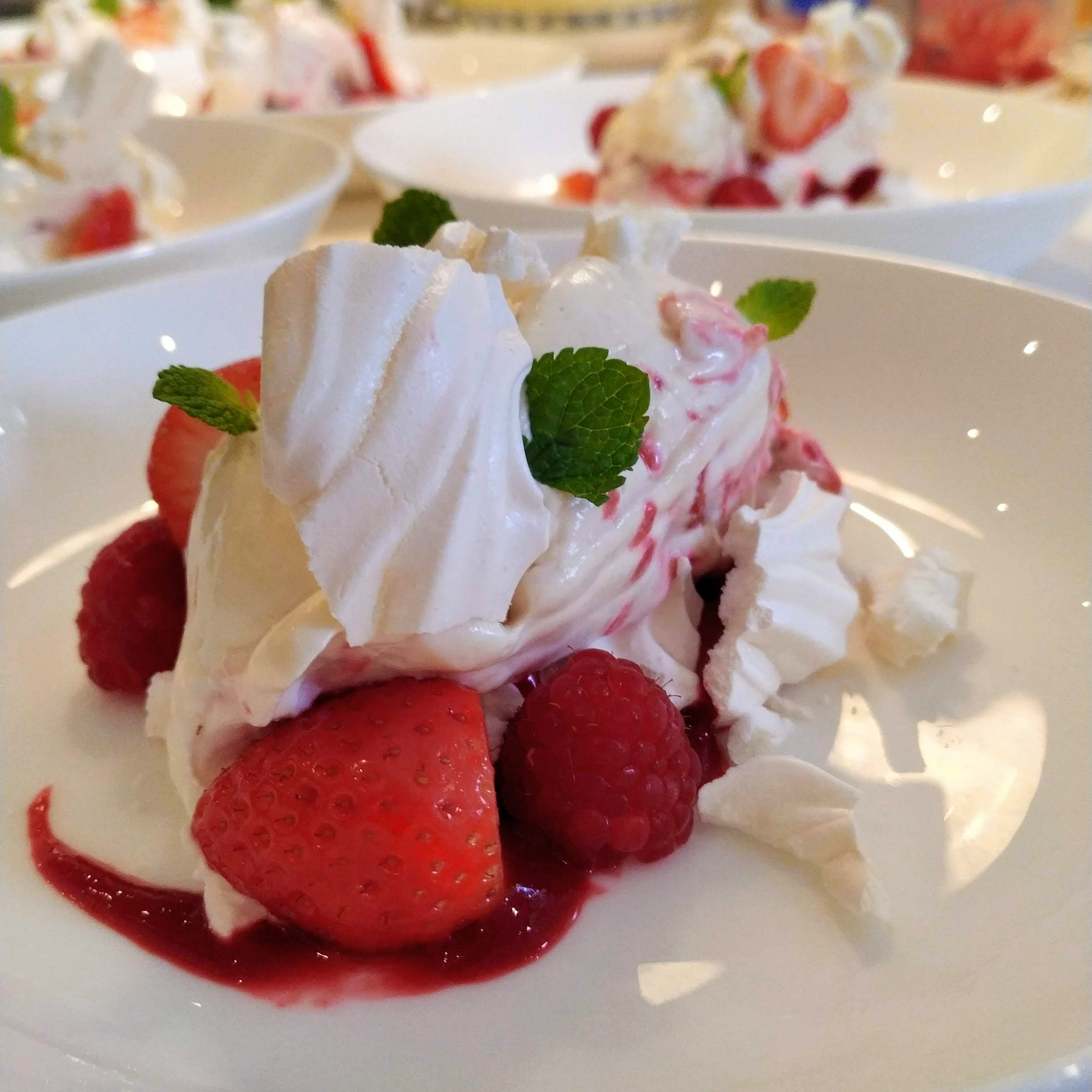 Fresh Summer Berry Eton Mess With Melted Chocolate Recipe - yhangry