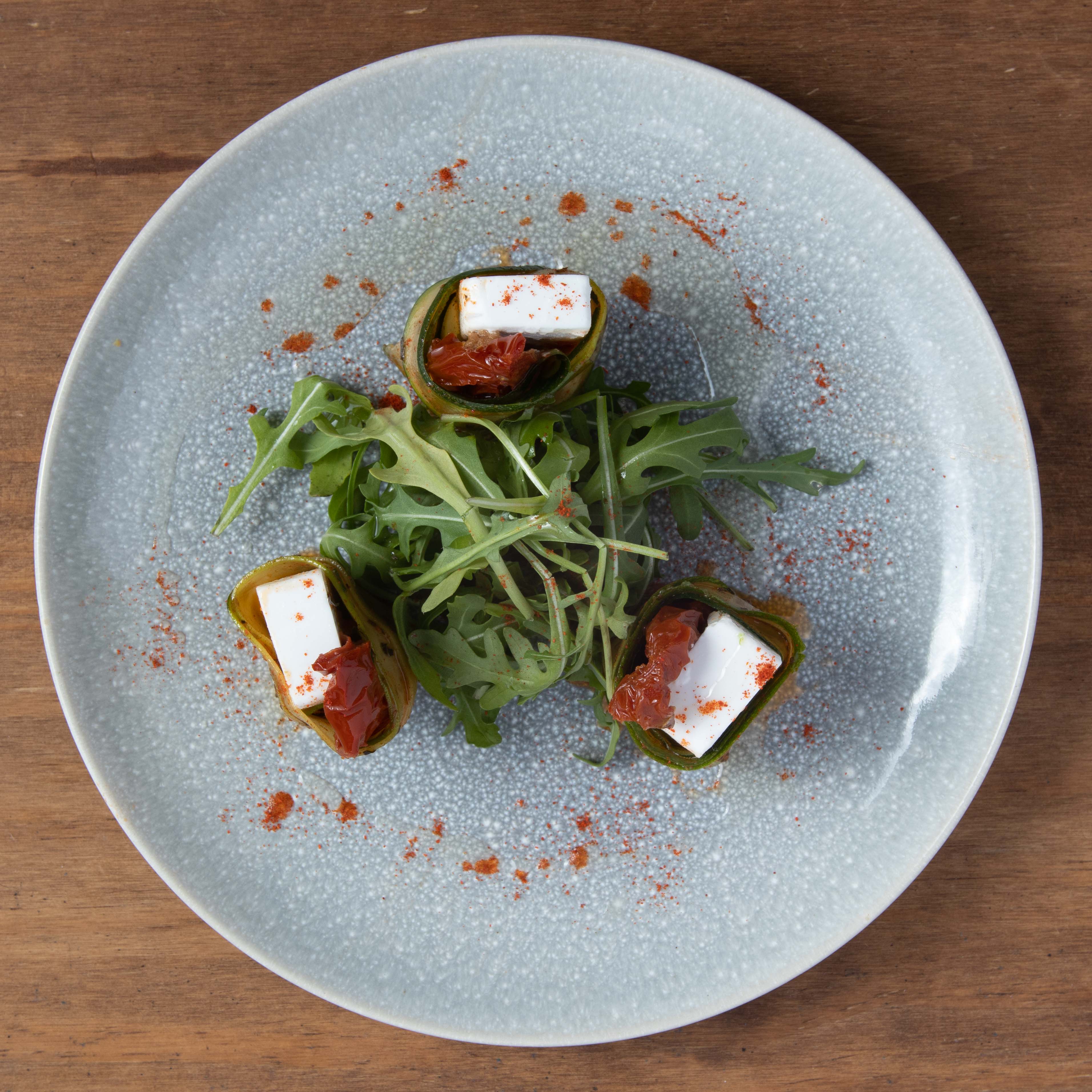 Sun-Dried Tomato, Courgette & Feta Rolls Recipe - yhangry