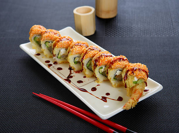 Prawn Tempura Roll Recipe - yhangry