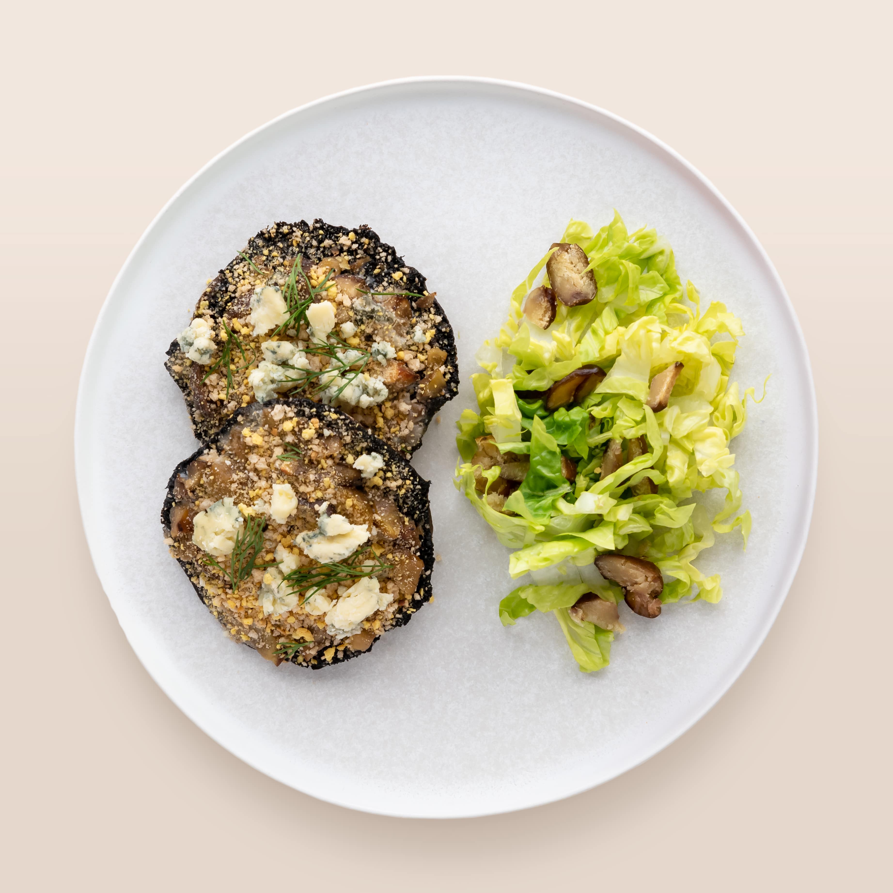 Portobello Mushroom With Chestnut Garlic Recipe - yhangry