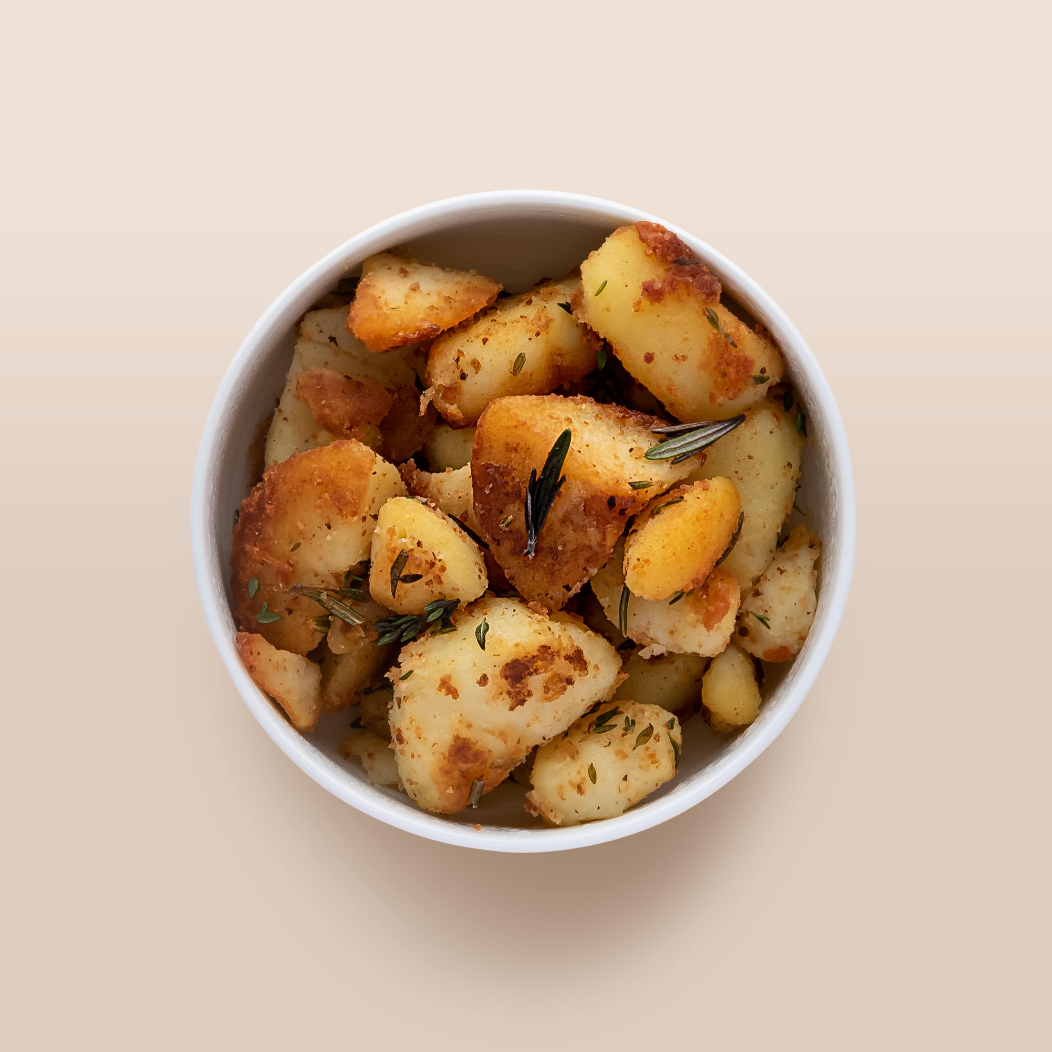 Garlic And Herb Sautéed Roasted Potatoes Recipe - yhangry