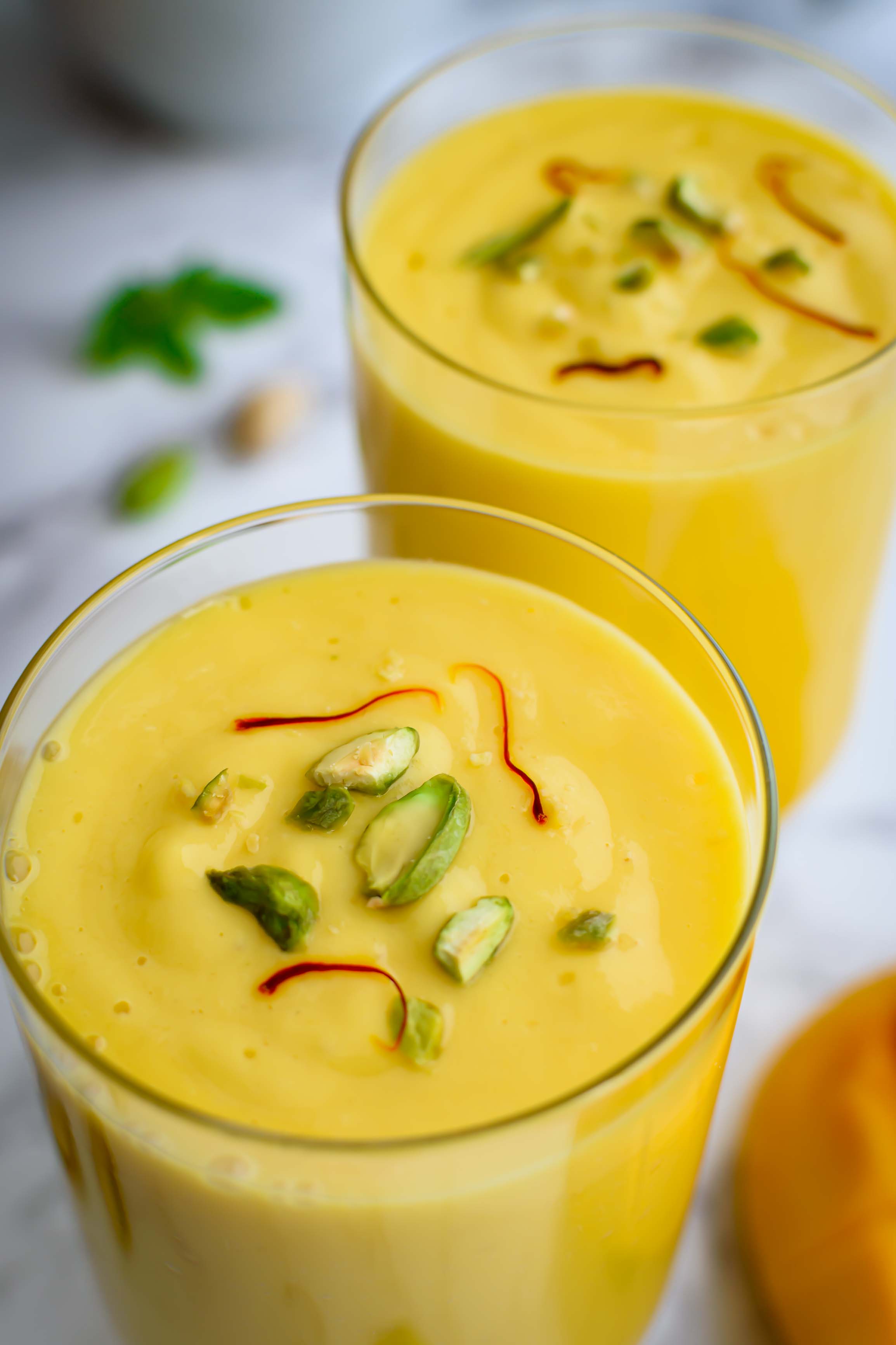 Sweet Mango Lassi Shots (V) Recipe - yhangry
