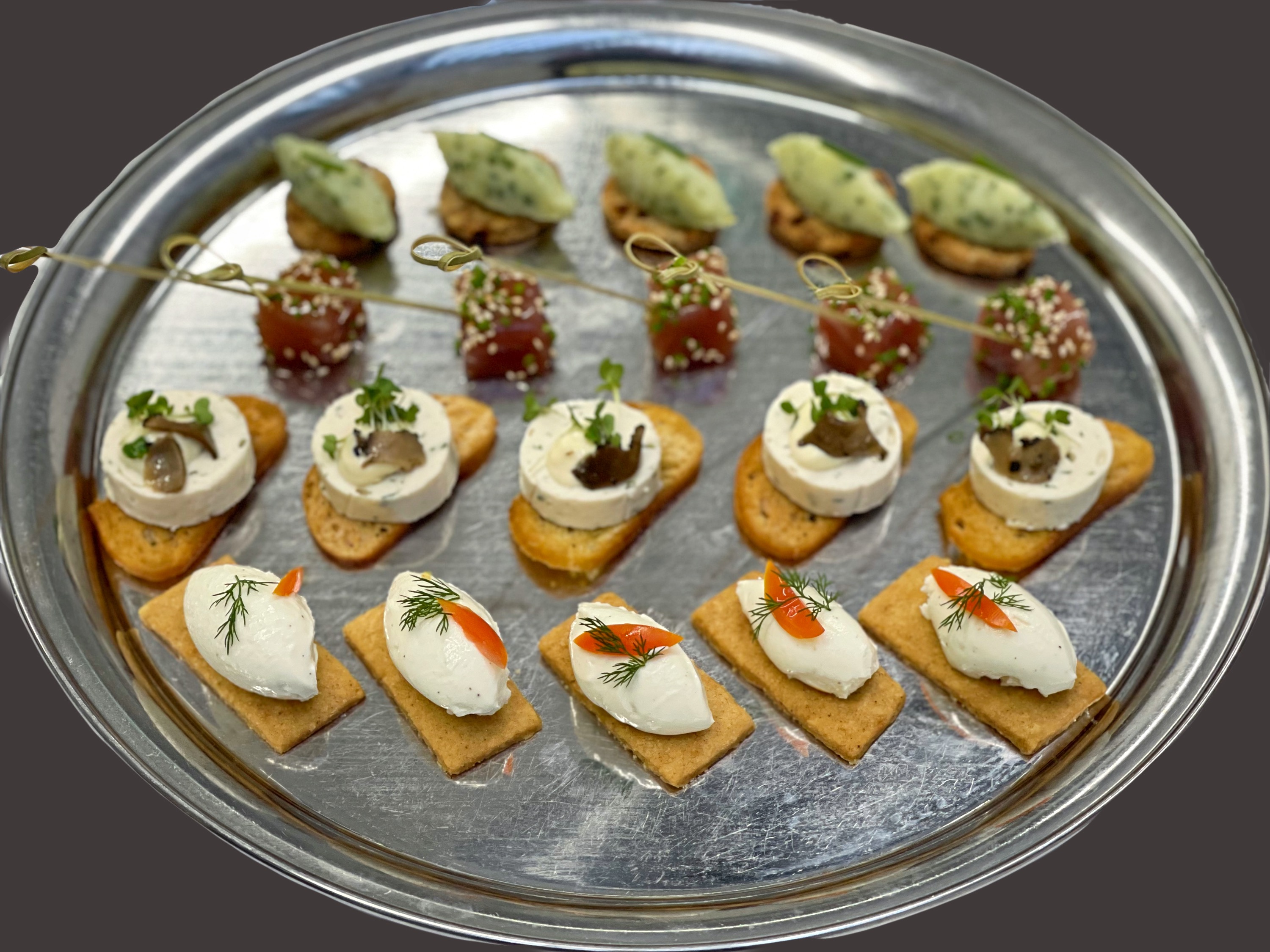 Goat Cheese Mousse, Parmesan Sablé (V) Recipe - yhangry