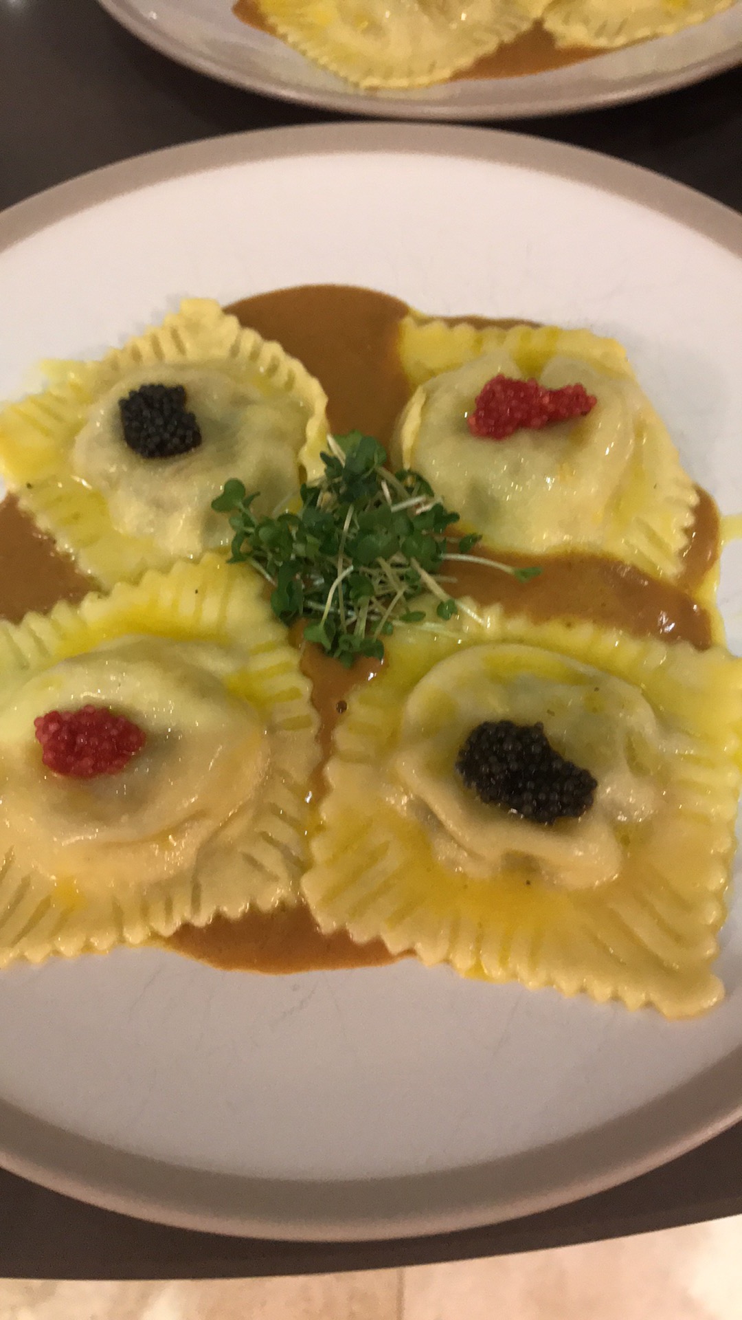King Prawns And Crab Ravioli /Lobster Bisque Recipe - yhangry
